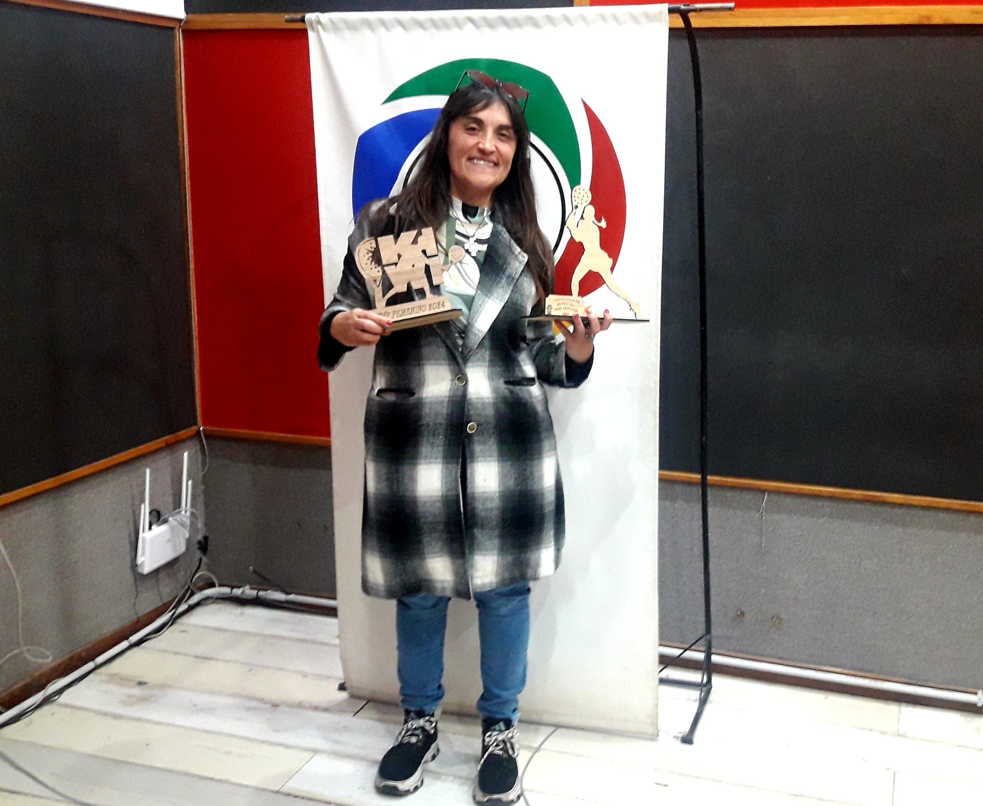 Juana Brossio contó su presente en Padel - Lu24