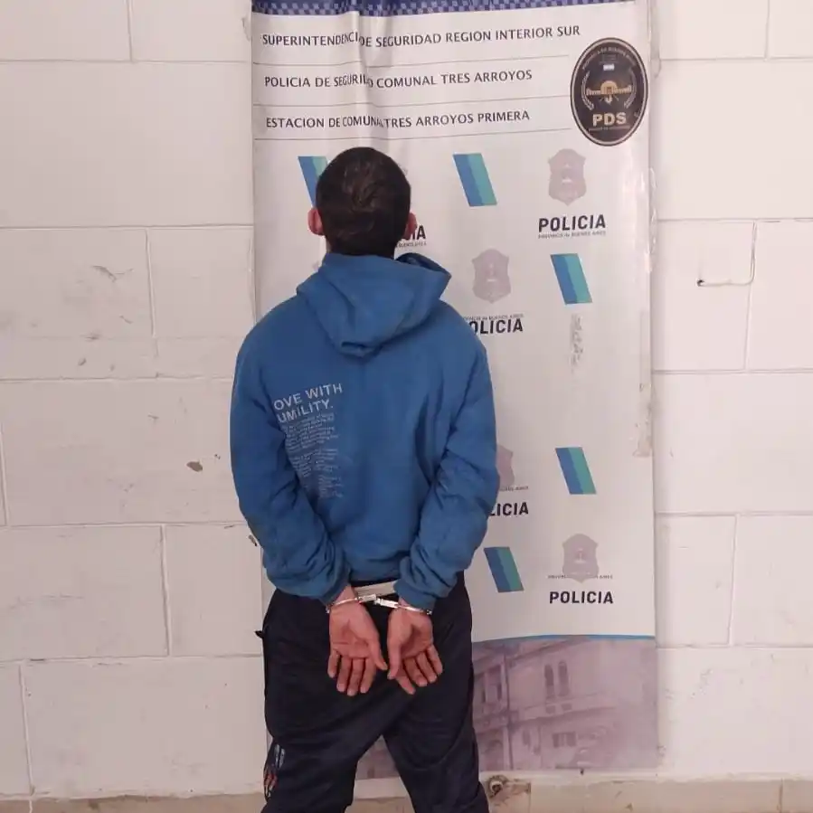 Robó herramientas, fue seguido y la Policía lo detuvo - Lu24
